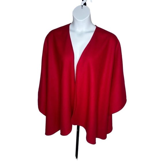 Mademoiselle | Accessories | Mademoisellered Ruana Wrap | Poshmark